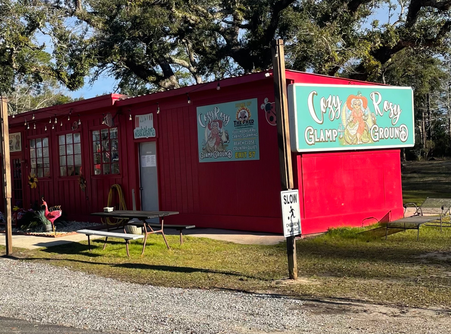 Book a stay at The Cozy Rosy GlampGround